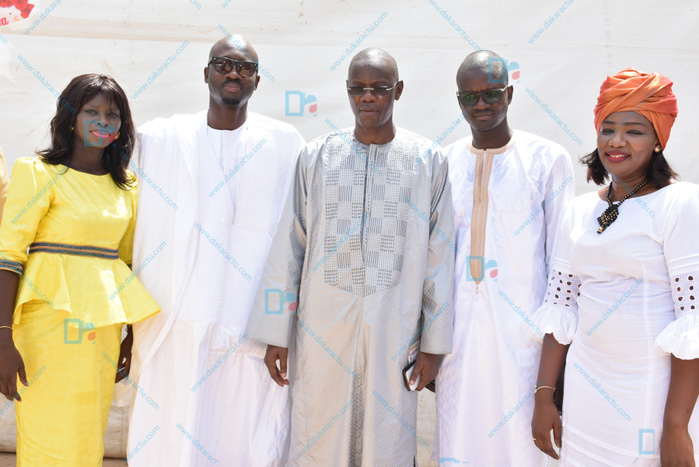 Les images du baptême de Fatou Fall Diané, fille de Lahad Fall ...