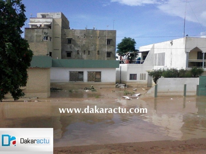 Inondations à dakar : Photos du dispensaire Philippe Maguilène Senghor.