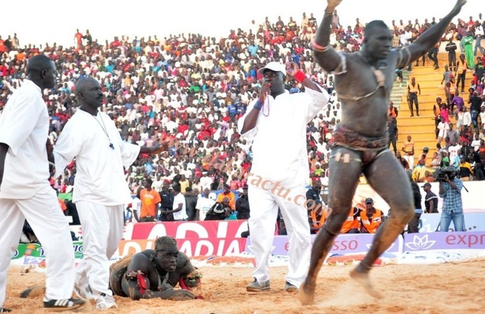 Les images du combat Malick Niang Vs Sa Thies