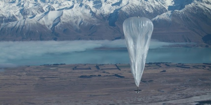 Google Loon : des ballons pour accéder à Internet