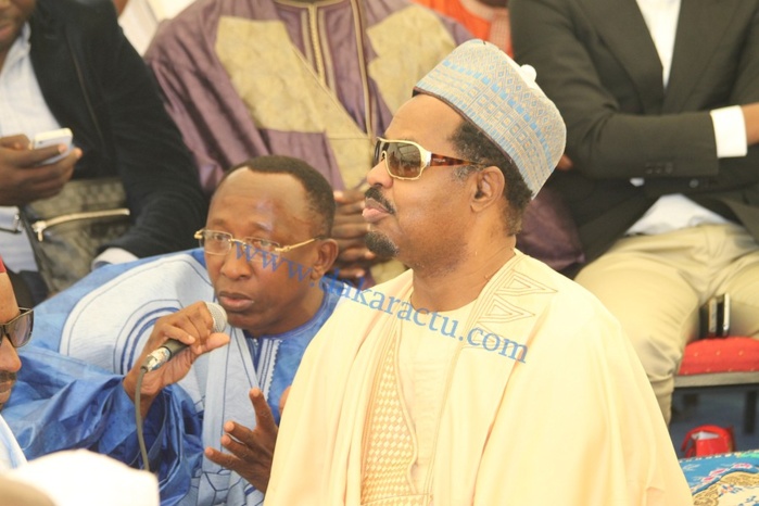 Ahmet Khalifa Niass au baptême du fils d'Elimane Lam
