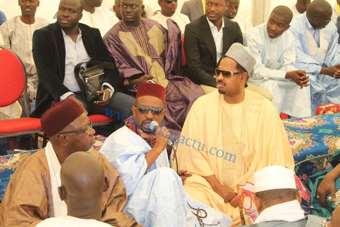 Ahmet Khalifa Niass au baptême du fils d'Elimane Lam
