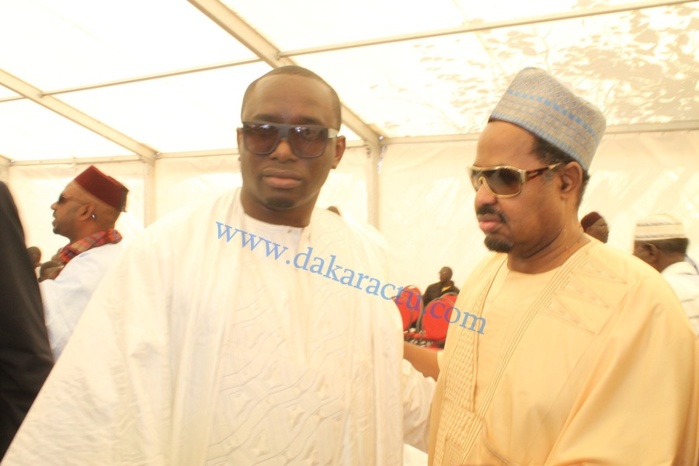 Ahmet Khalifa Niass au baptême du fils d'Elimane Lam