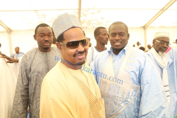 Ahmet Khalifa Niass au baptême du fils d'Elimane Lam