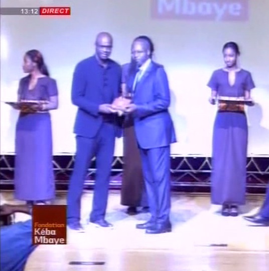 Fondation Kéba Mbaye : discours de Lilian Thuram après avoir reçu le prix
