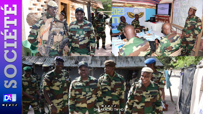 Sindian: Le ministre des forces armées, Me Oumar Youm a passé Noël avec ...