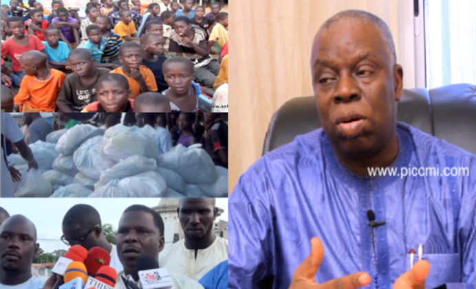 TABASKI 2016 - Demba Diop Sy habille plus de 1200 Talibés issus de 64 daaras de Tivaouane et ses ...