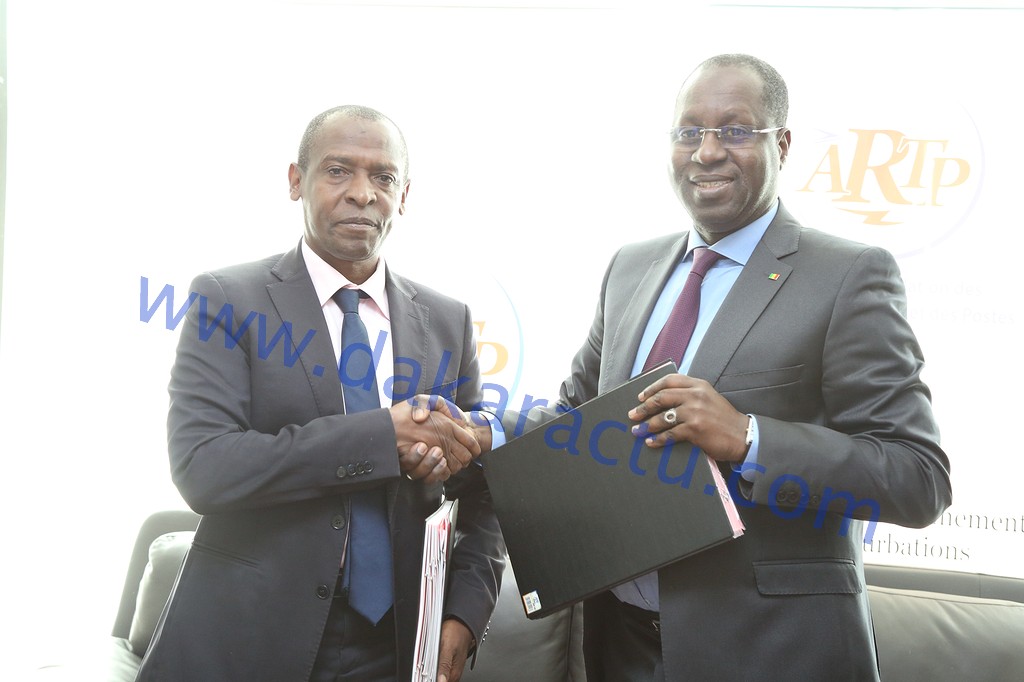 VIDEO : Convention de partenariat entre l'ARTP et l'ANRTIC