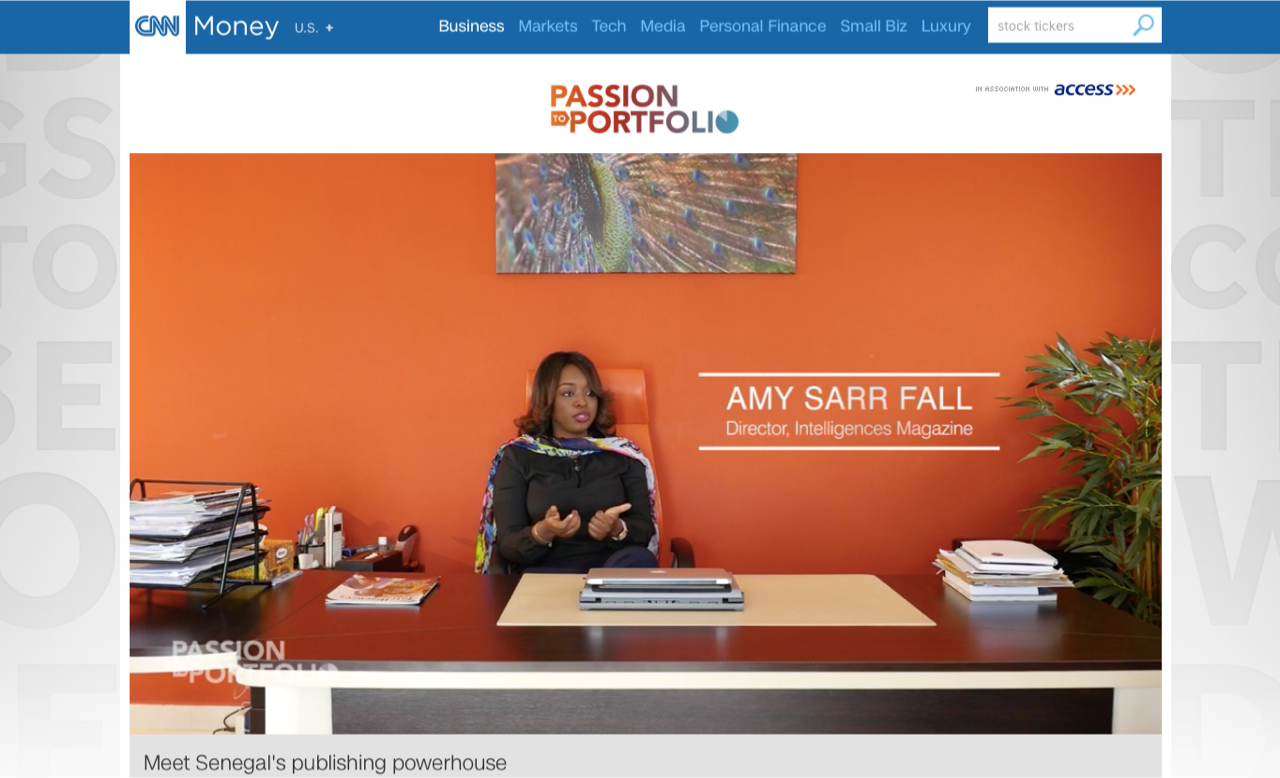 CNN annonce un reportage spécial sur Amy Sarr Fall