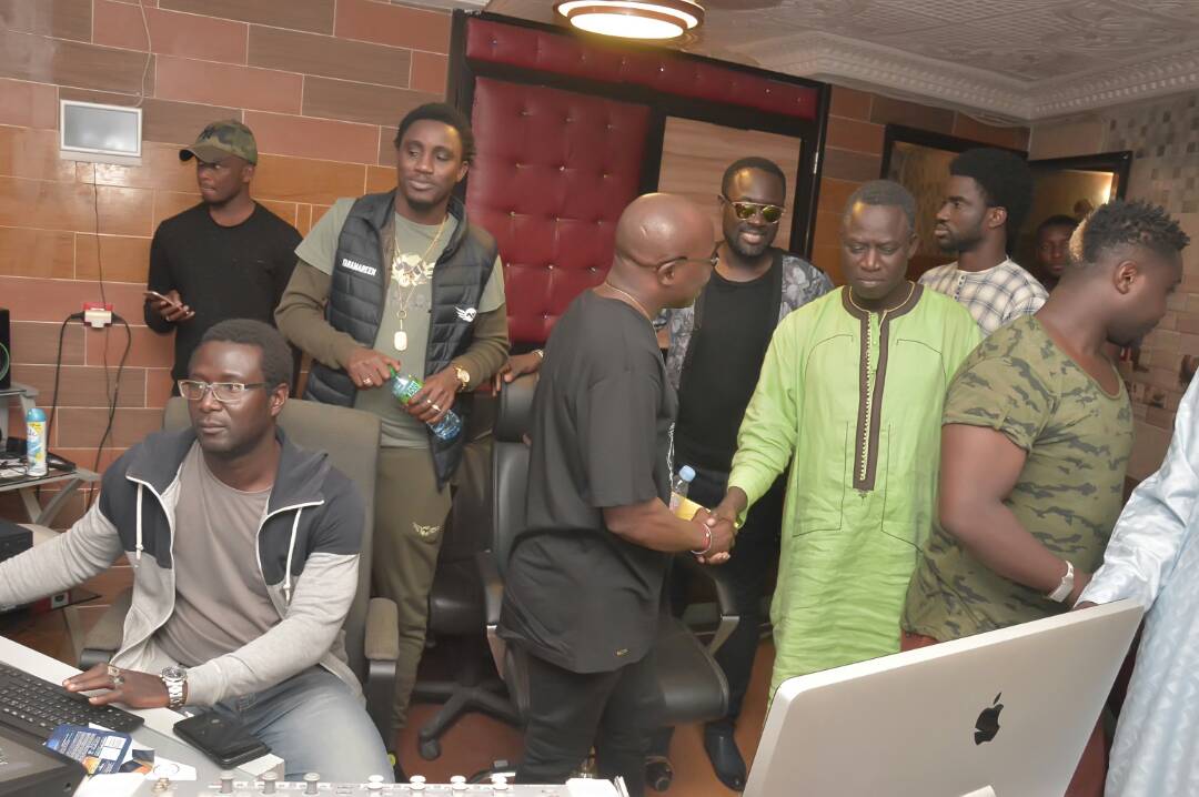 Visite de David Monsoh, le PDG de BBlackTv dans les locaux de ...