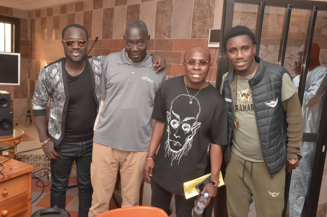 Visite de David Monsoh, le PDG de BBlackTv dans les locaux de ...