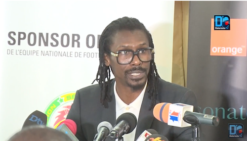 En conférence de presse : Aliou Cissé parle de son avenir avec la ...