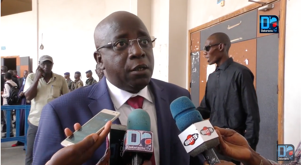 Me Baboucar Cissé après le renvoi du procès en appel de Khalifa Sall ...