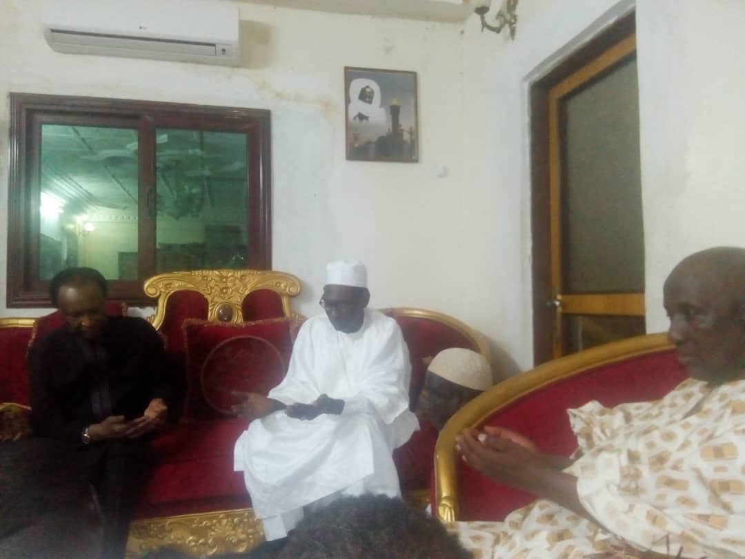 Présentation de condoléances : Baba Diao de Itoc reçu par le fils aîné ...