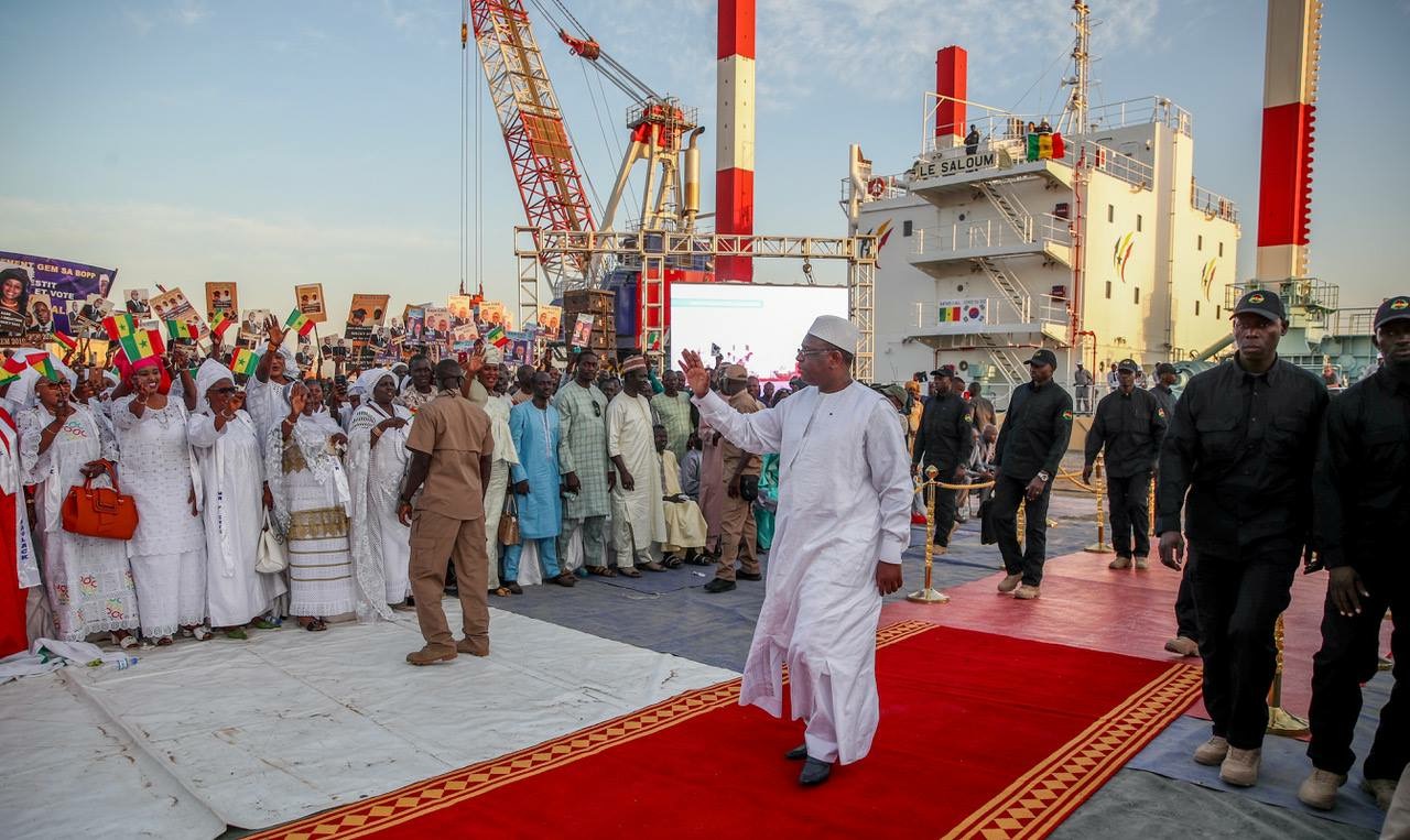 Kaolack: Le chef de l'Etat réceptionne des navires du MIE.2 et s'engage ...
