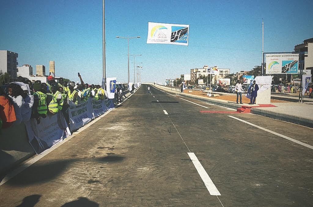 Ouverture du viaduc Nord Foire / Diamalaye de la voie de dégagement ...