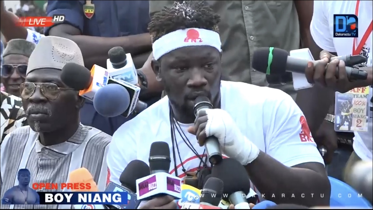 Lutte / Intégralité de l’Open press de Boy Niang 2 à Pikine