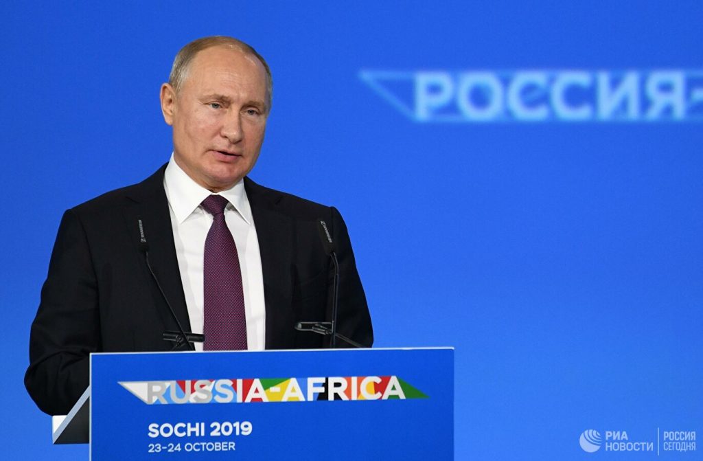 Vladmir Poutine au sommet de Sotchi : « Beaucoup de pays sont ...