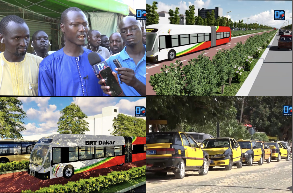 Lancement du projet BRT : Le groupement circulation Taxi-Dakar en colère contre le gouvernement.