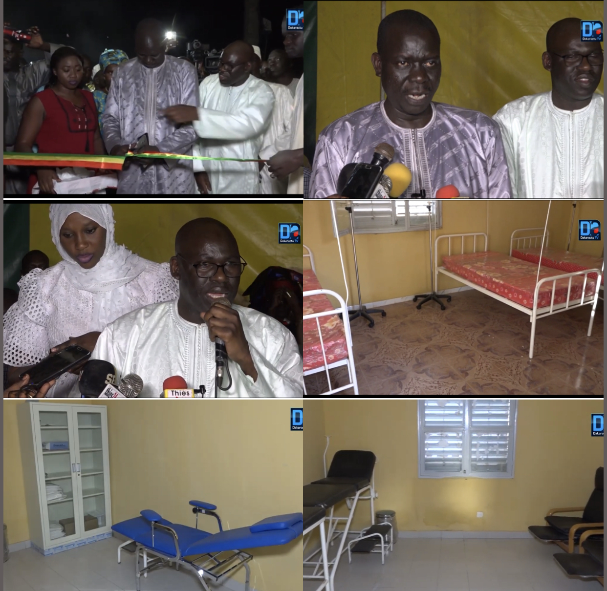 Ngoundiane : Le Maire Mbaye Dione inaugure un cinquième poste de santé ...