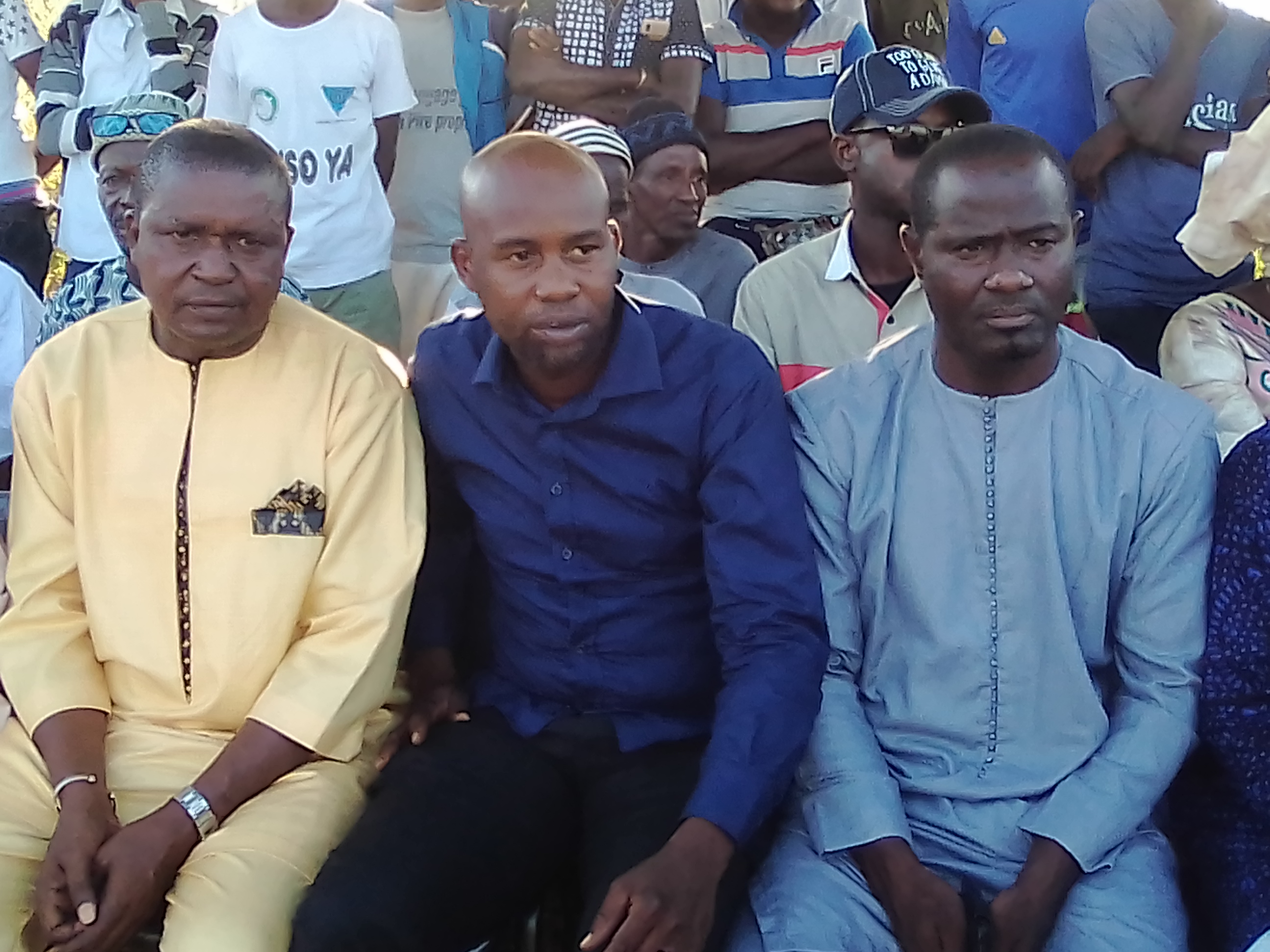 Assane Baldé, maire de la commune de Thiéty (Kolda) à la finale zonale ...