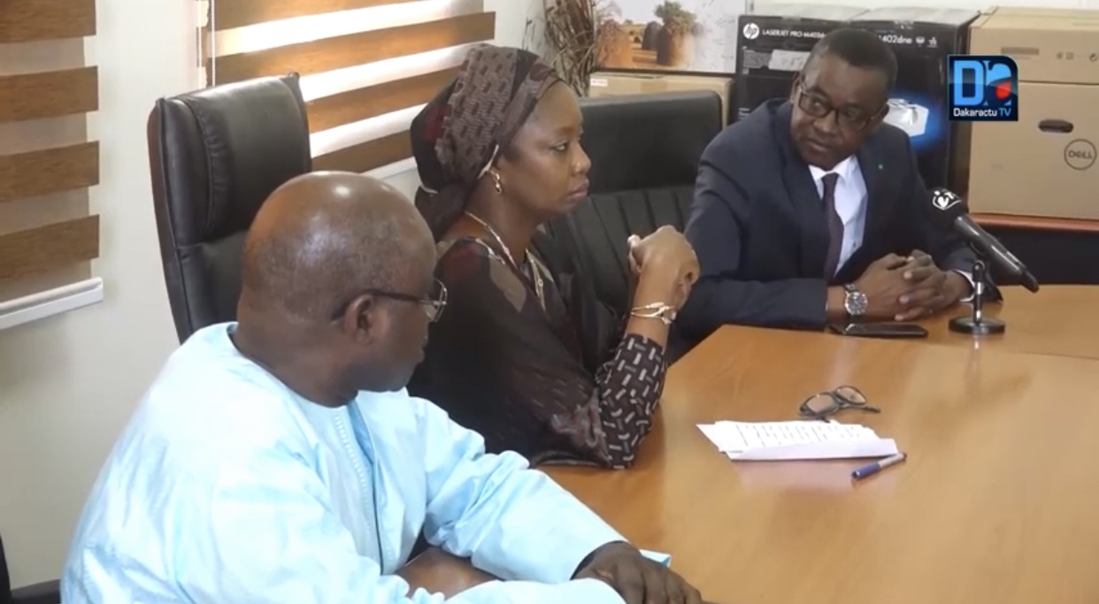 Réception de matériel pour la justice sénégalaise : Le ministère ...
