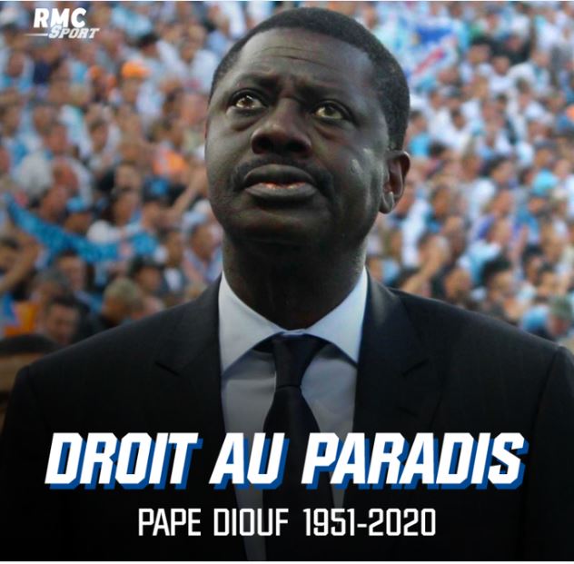 Rappel à Dieu de Pape Diouf : L’hommage du monde du football