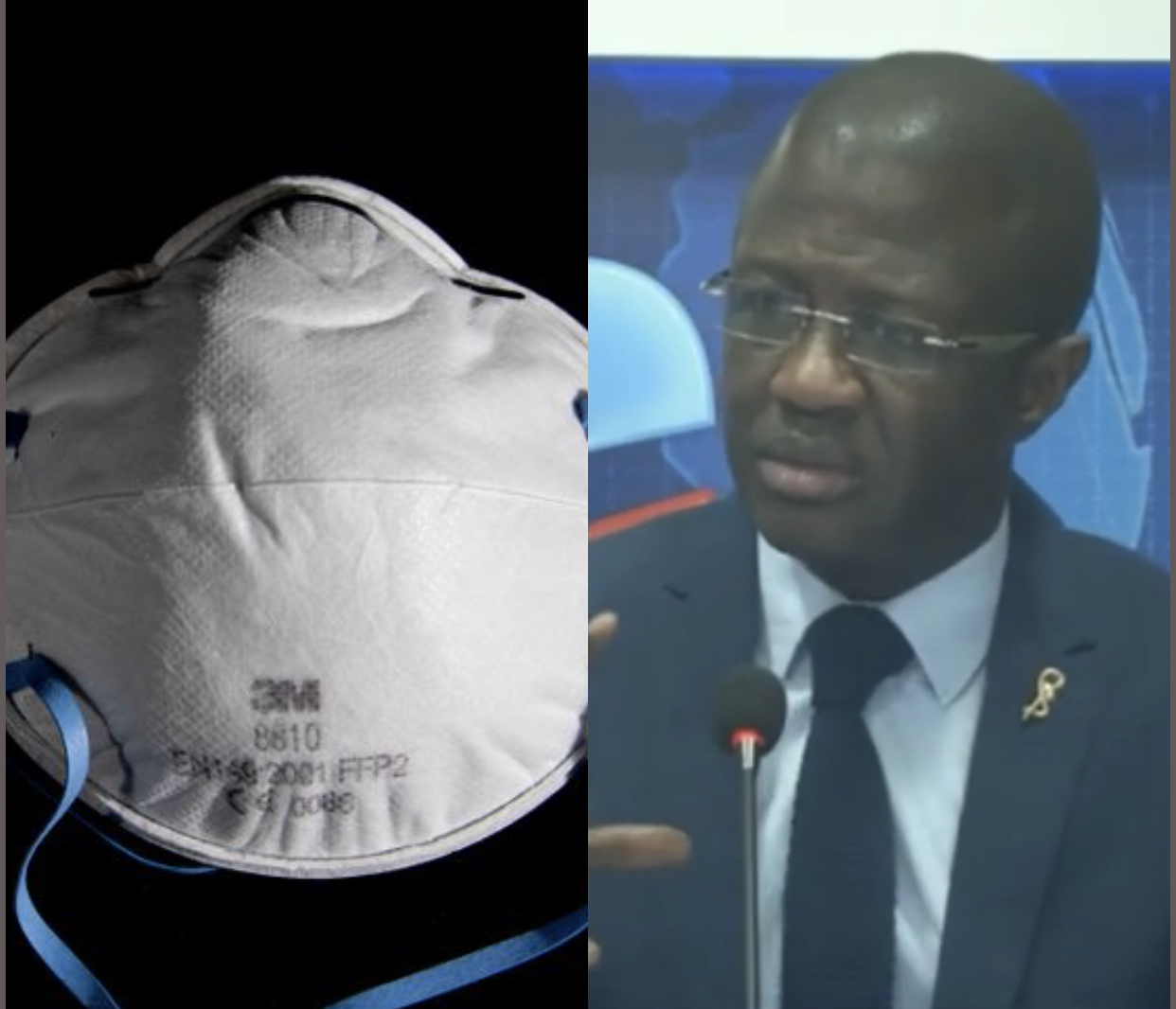 Covid-19 : Le Dr Malick Diop sur les types de masque pour se protéger ...