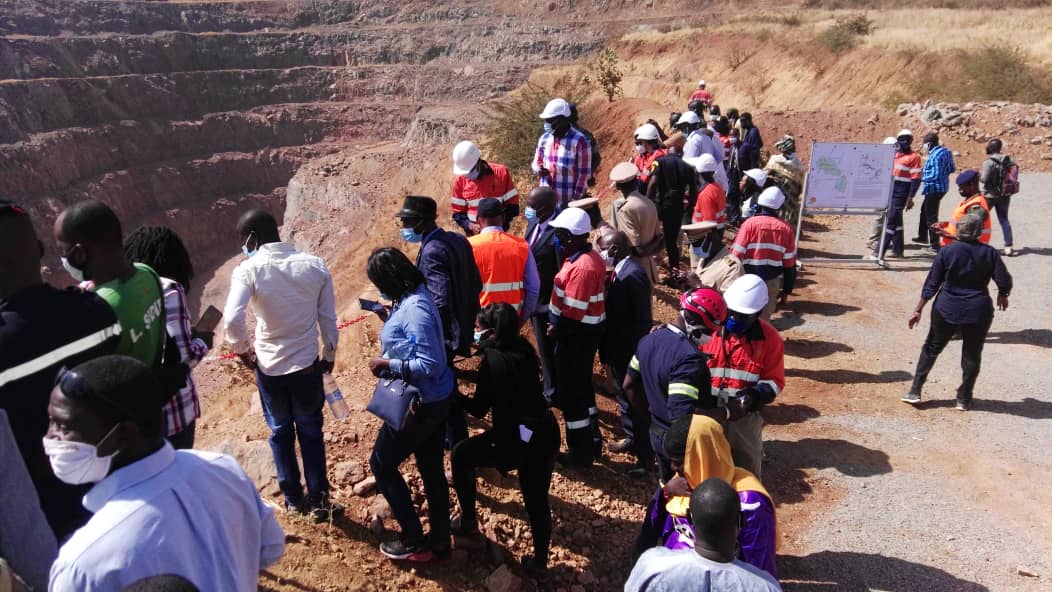 Kédougou/SGO : En images la visite du Ministre des Mines et de la ...