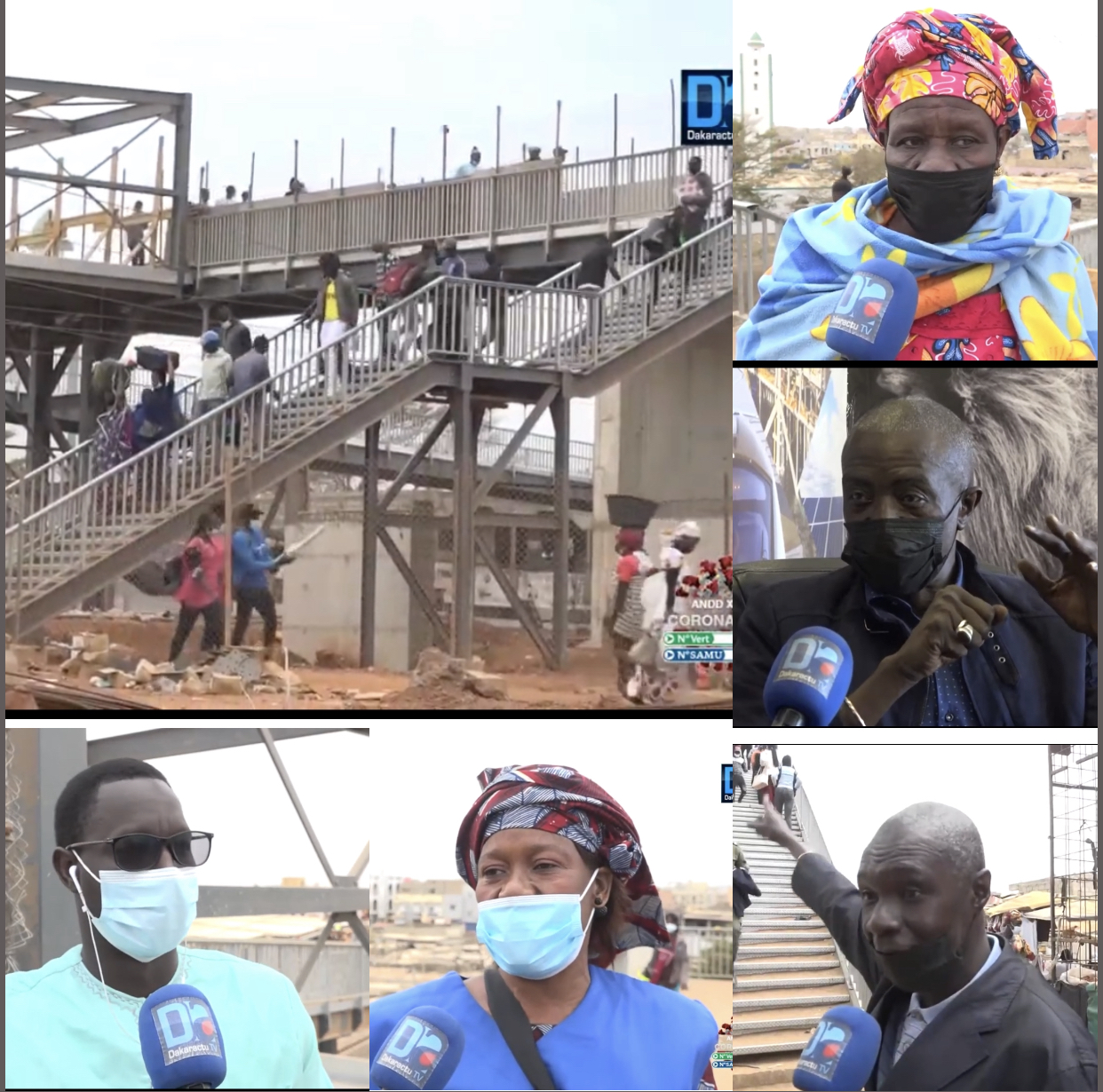 Keur Mbaye Fall : La passerelle du TER, un danger et des inquiétudes ...