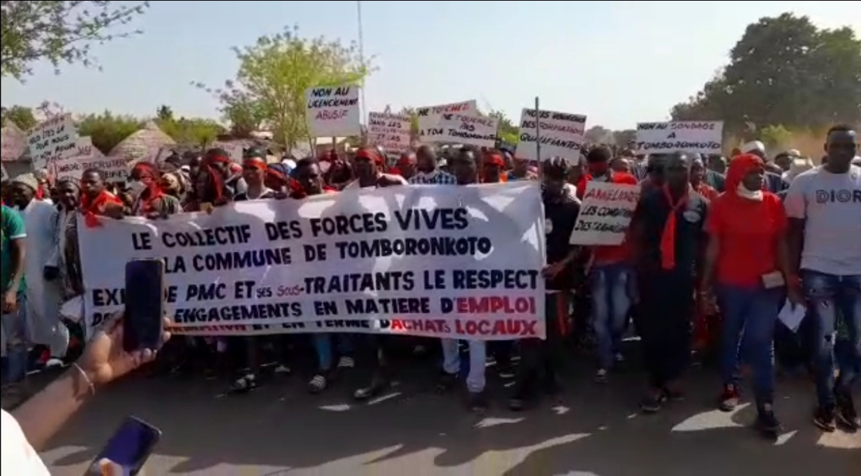 Kédougou / Non respect des engagements pris par PMC, emplois et achats ...