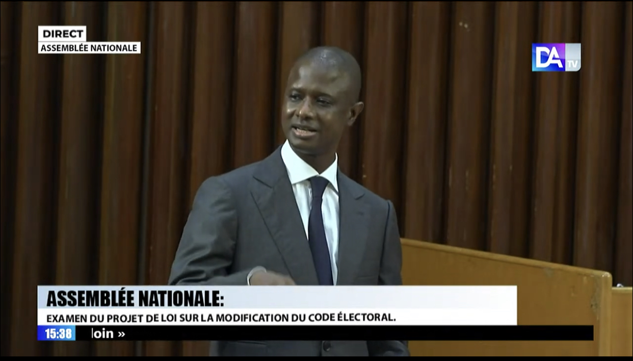 Antoine Félix Diome à l’opposition : « Les disposions dont vous faites ...