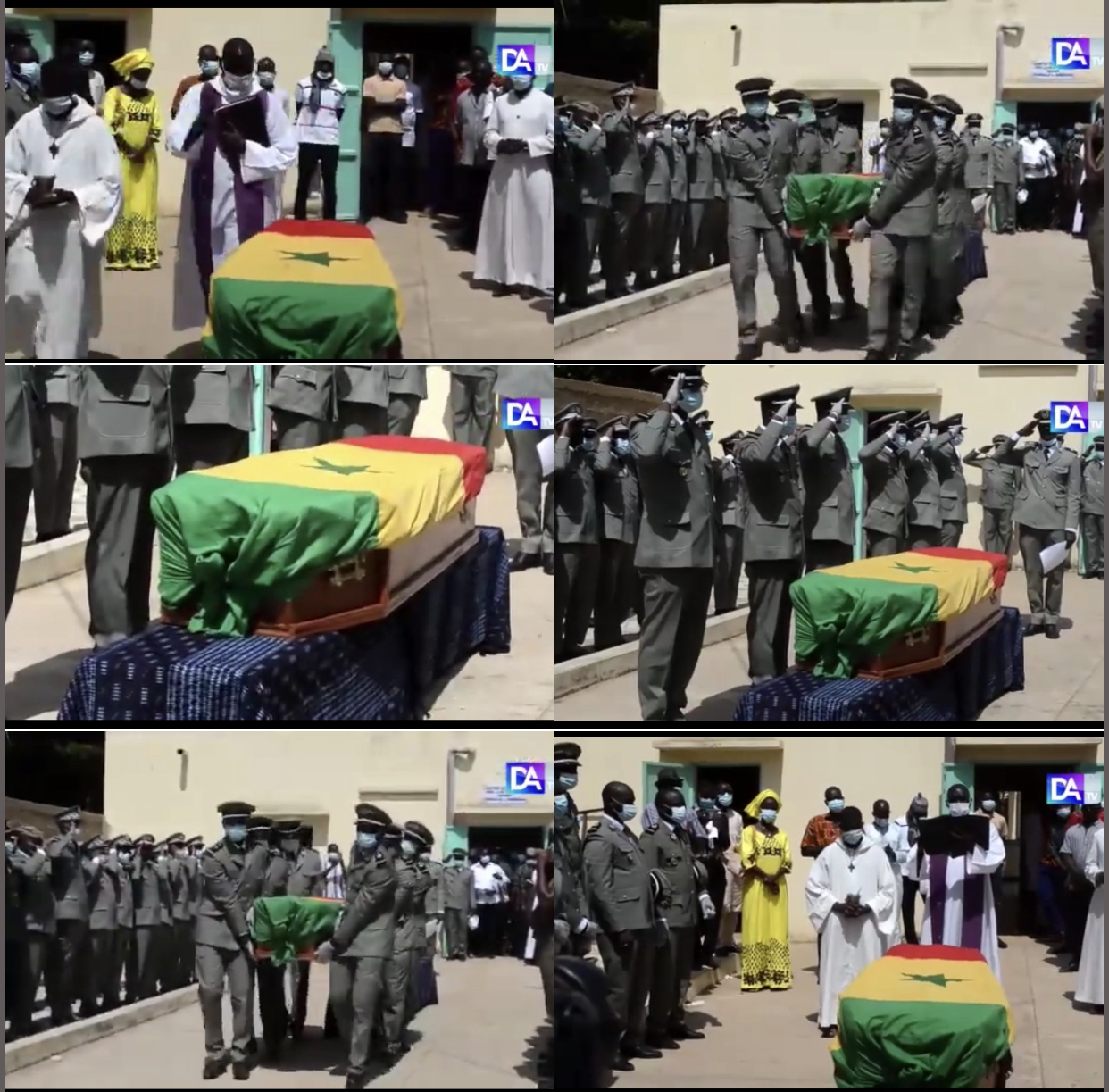 Thiès / Levée du corps douanier tué à Ross-Sénégal : Les poignants ...