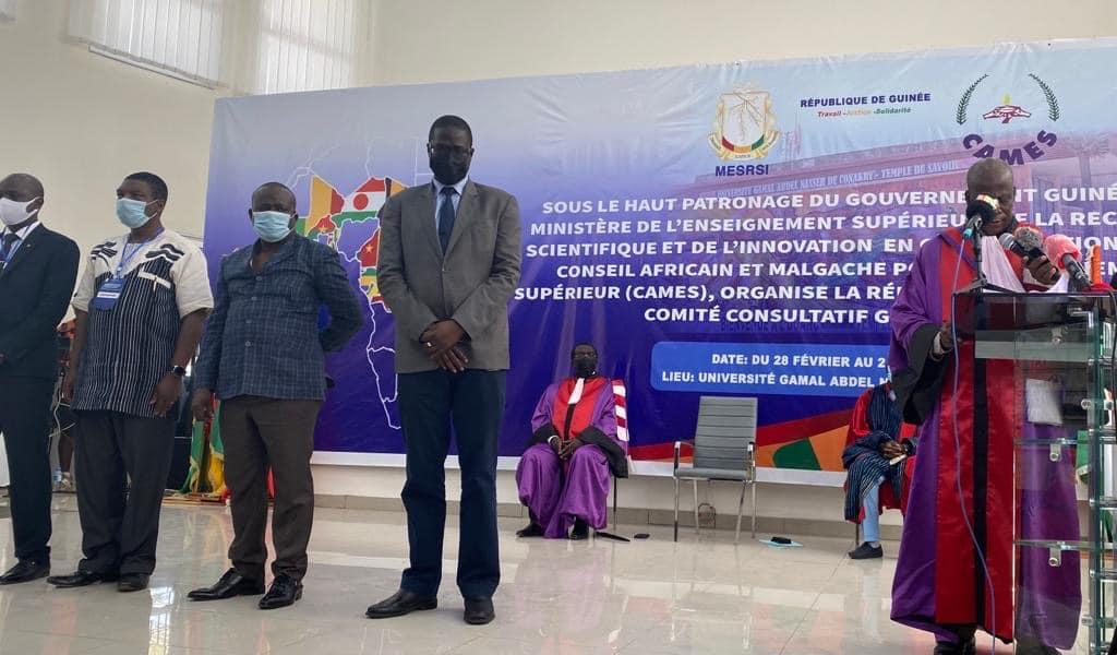 Comité Consultatif Général du Cames : le Recteur de l'UCAD, le Pr Ahmadou Aly Mbaye a été élu ...