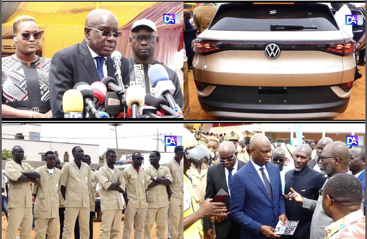 Thiès : Mbaye Guèye EMG présente la 1ère voiture électrique au Sénégal ...