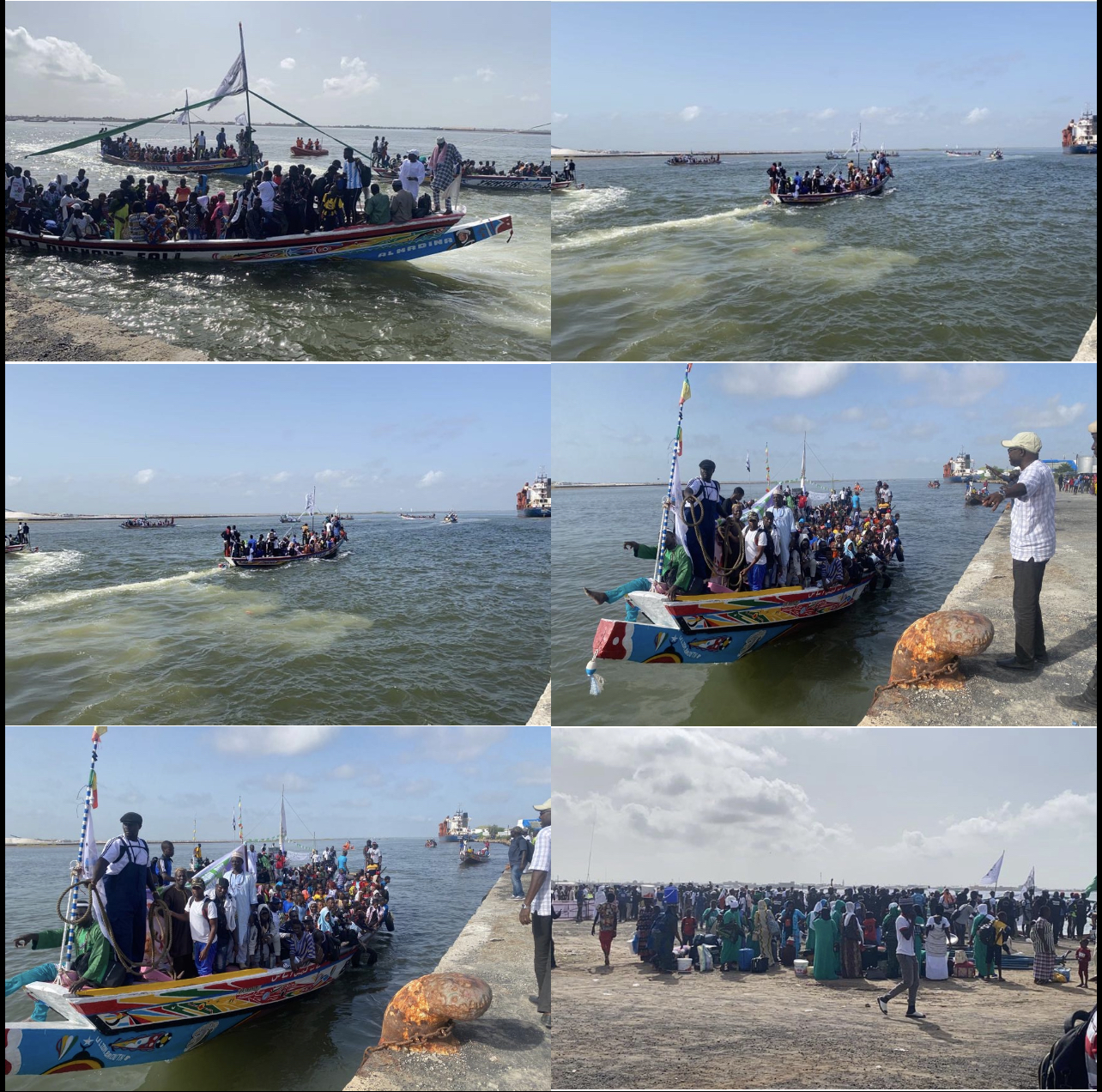 Gamou 2022 : Les insulaires des îles du Saloum rallient Médina Baye à ...