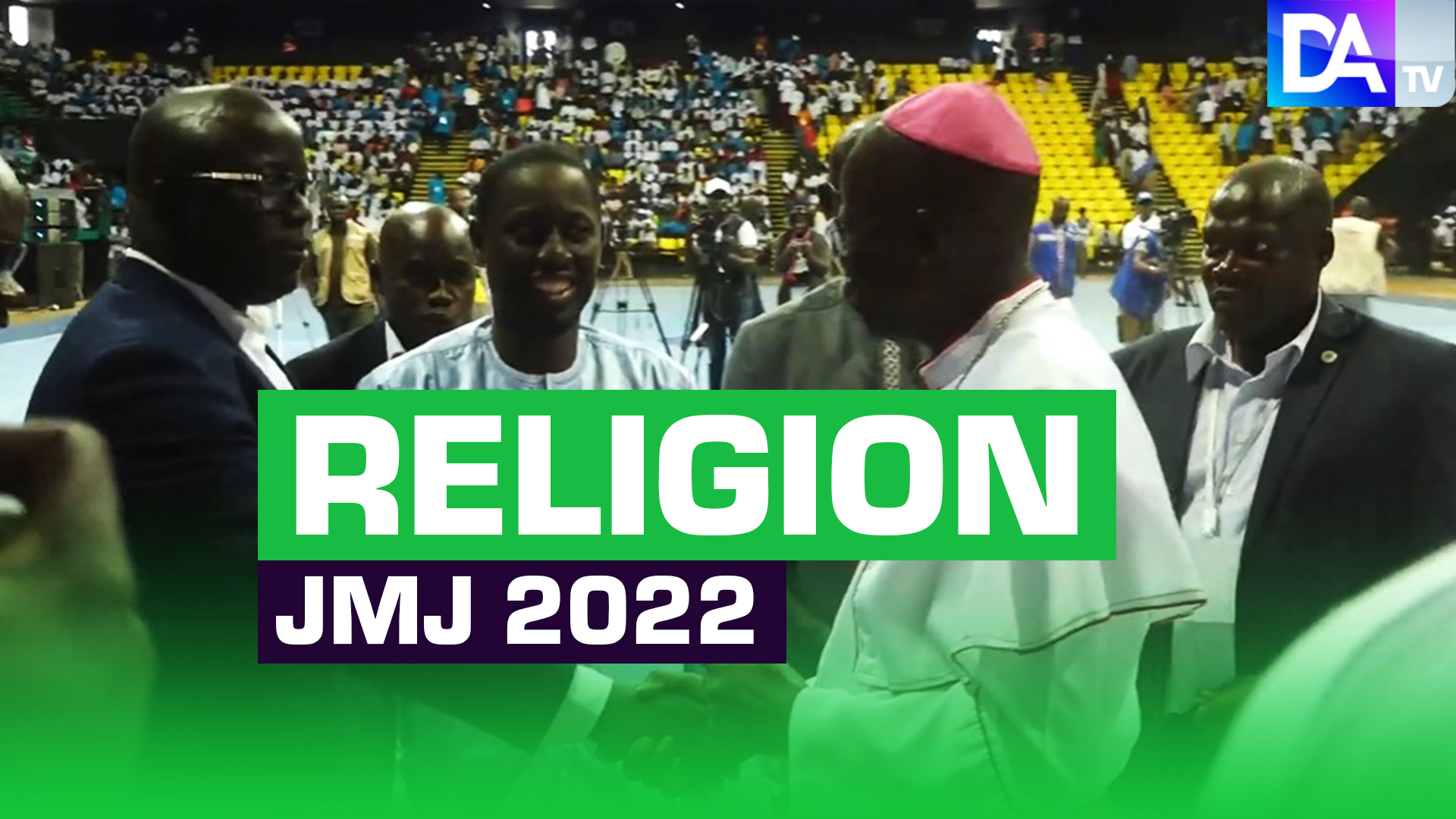 JMJ 2022 / Dakar Arena : l'archevêque Benjamin Ndiaye accueilli ...