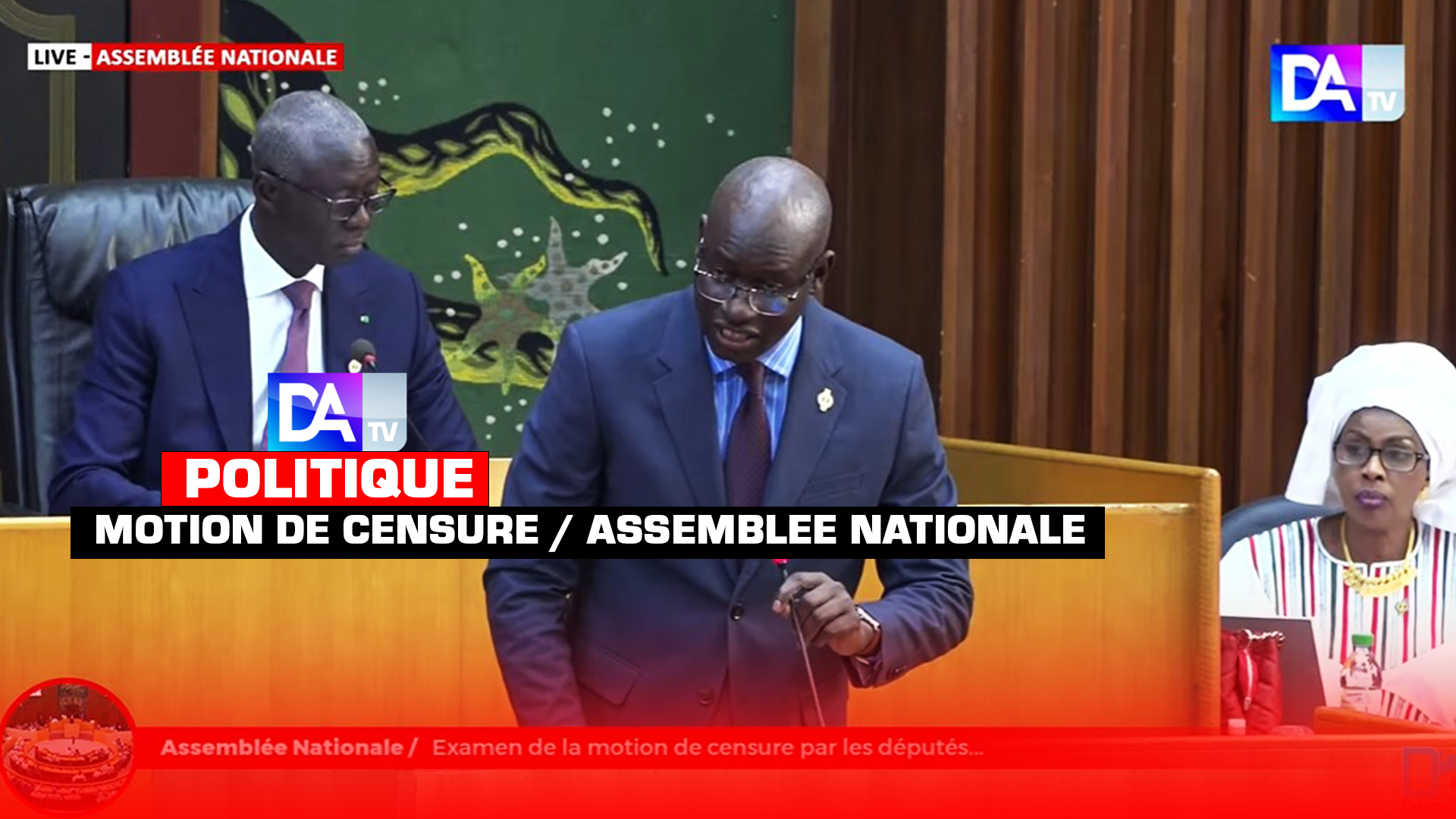 Motion de Censure / Le député Abasse Fall: « Il y a un petit président ...