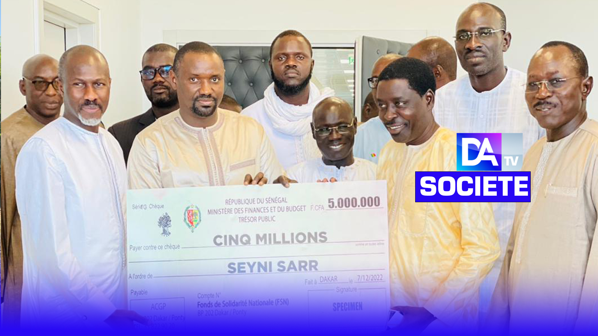 Camions sénégalais brûlés au Mali : Les 14 sinistrés ont reçu chacun 5 ...