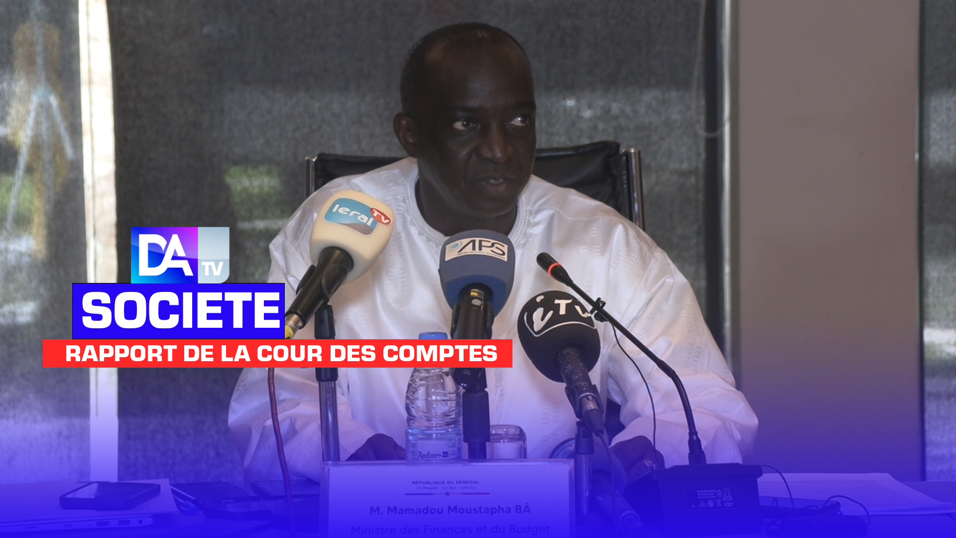 Mamadou M. Ba, ministre des finances sur le rapport COVID : « Les ...