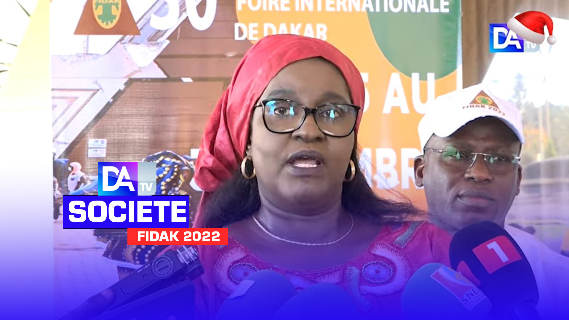 FIDAK 2022 – Visite des stands par Mme le ministre de la Santé