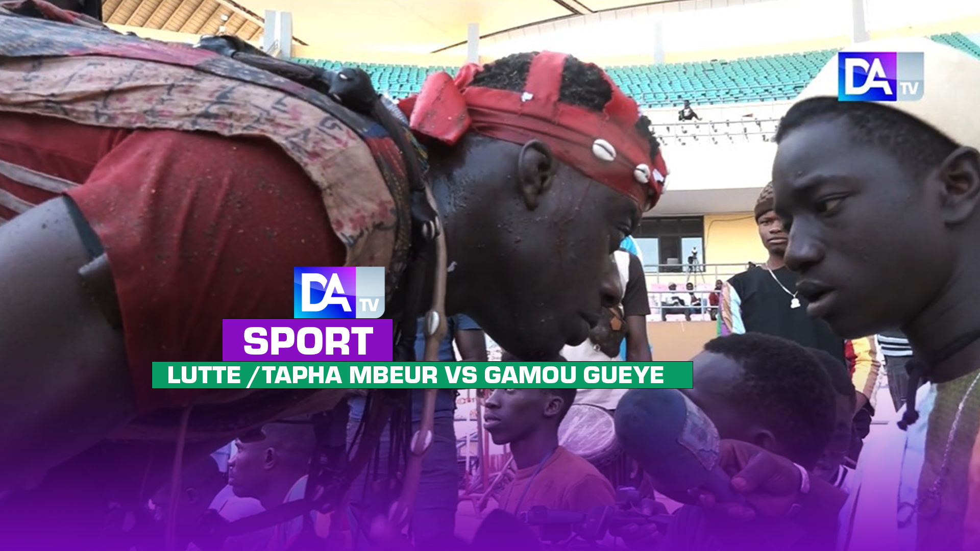 « Touss » Tapha Mbeur : le lutteur en pleine complicité avec son batteur