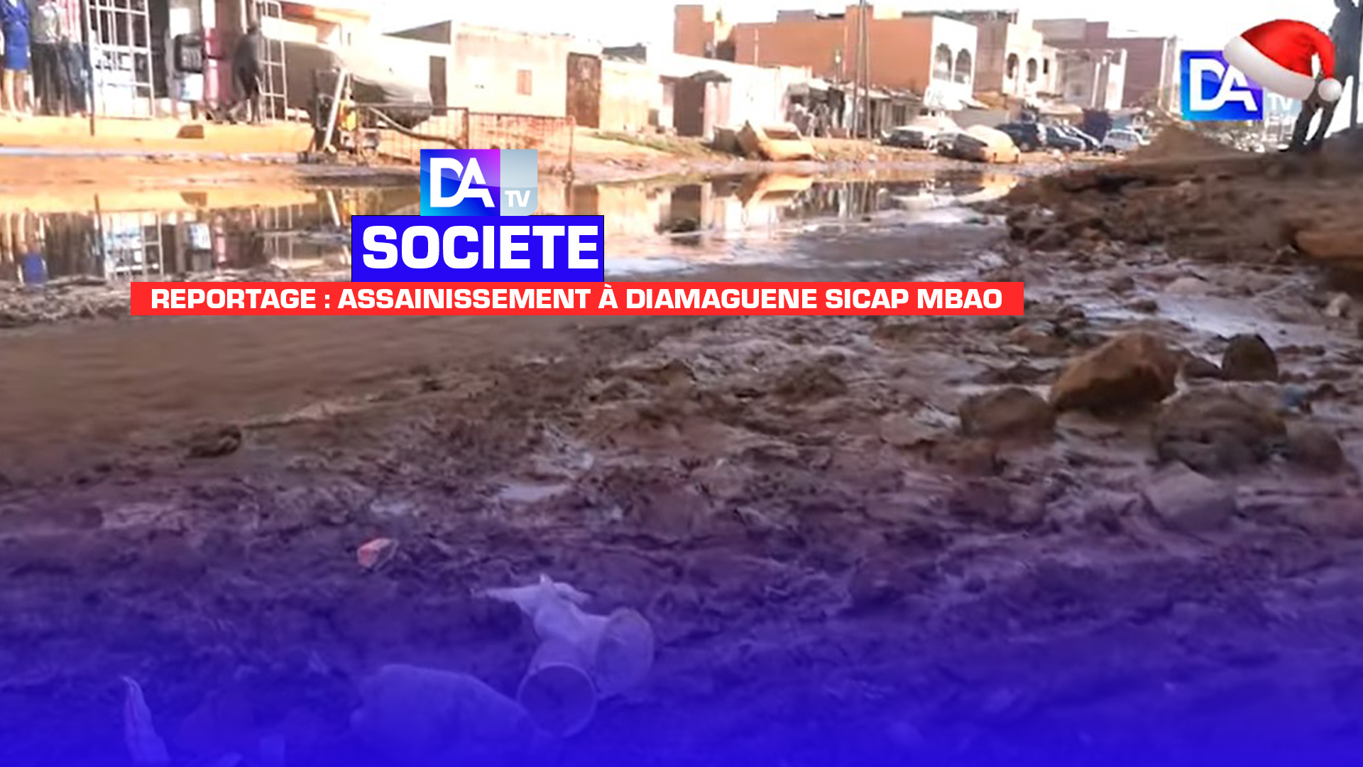 Reportage : Assainissement à Diamaguène Sicap Mbao, « un long fleuve...!