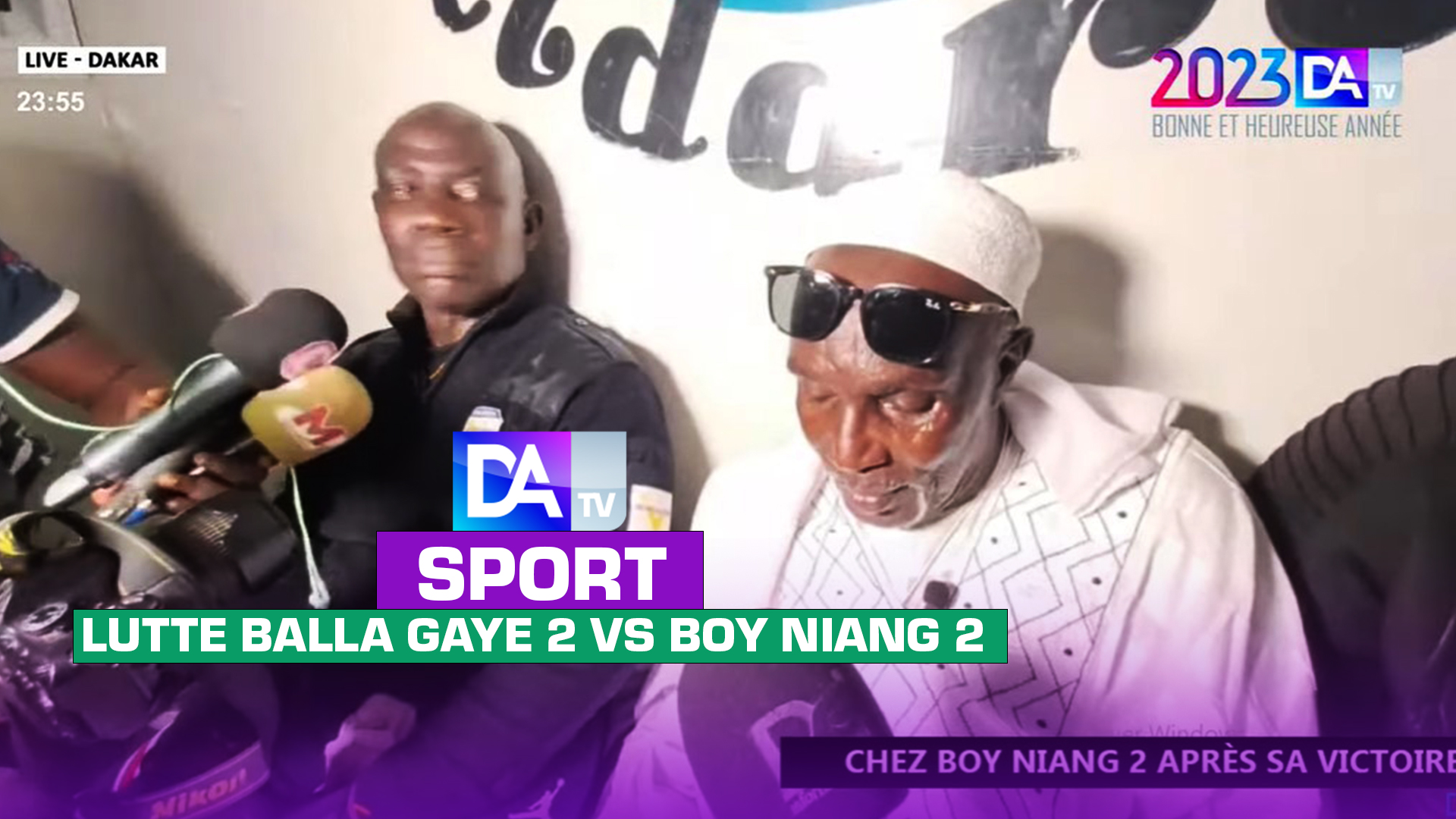 Chez Boy Niang 2 après la victoire sur BG2, les proches de De Gaule ...