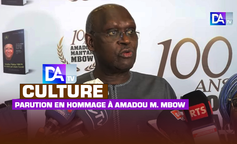 Parution en hommage à Amadou M. Mbow : « C'est un condensé des ...
