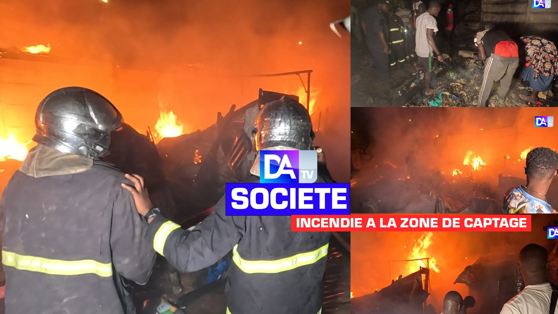 Zone de captage : Un incendie d’une rare violence fait d’importants ...