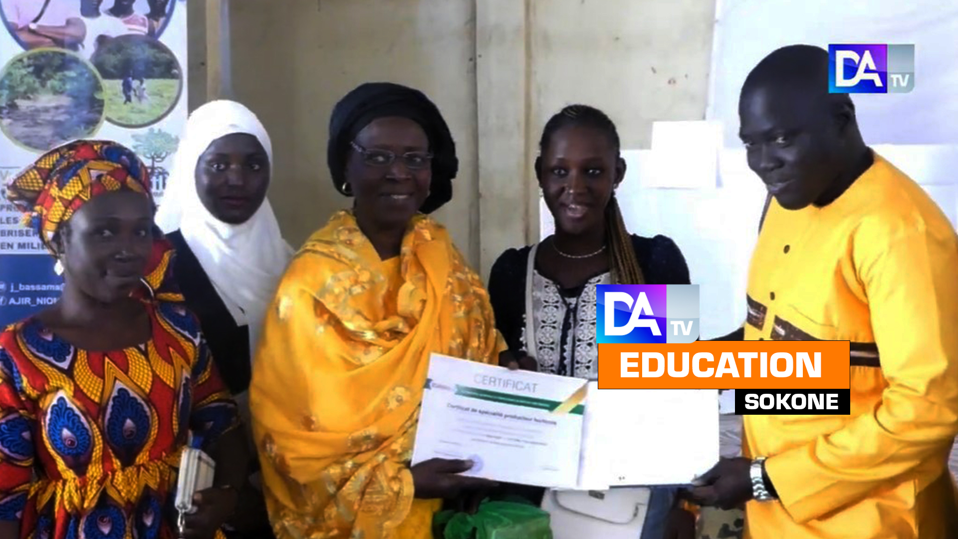 Sokone / Cérémonie de remise de diplômes aux jeunes agripreneurs de la ...