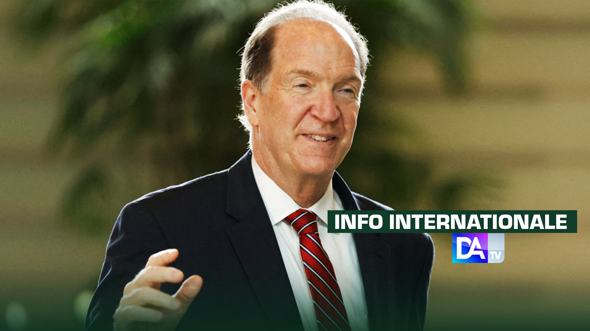 Le président de la Banque mondiale David Malpass annonce sa démission prochaine