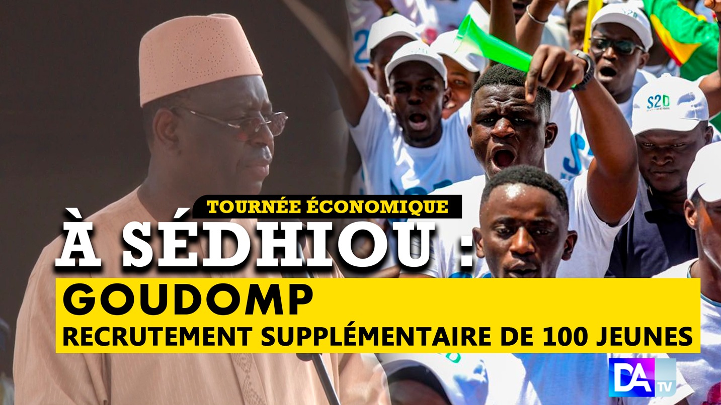 Programme « Xëyu Ndaw Yi »/ «Goudomp va bénéficier d’un recrutement ...