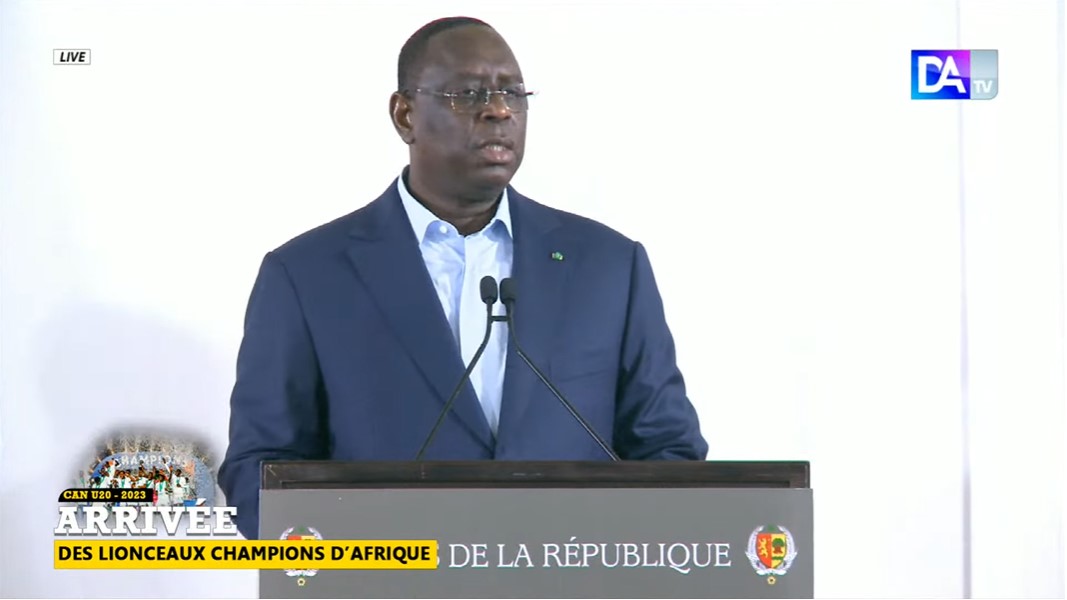 Macky Sall aux Lionceaux : « Fii la Banex meuna yem, vous avez tout ...
